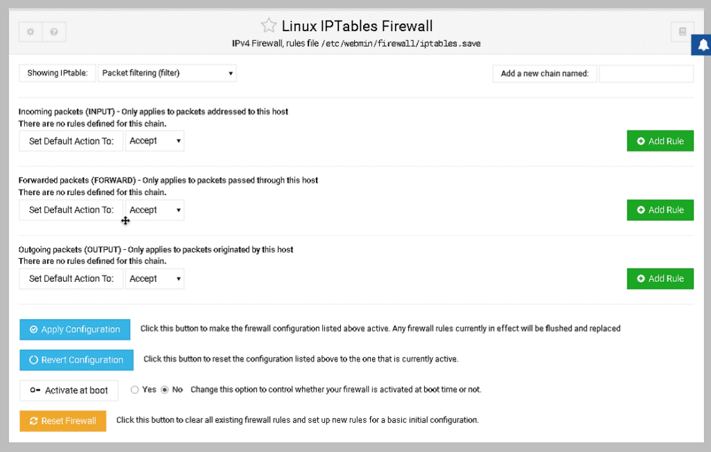 Webmin, the console to manage your server - AIKNOW