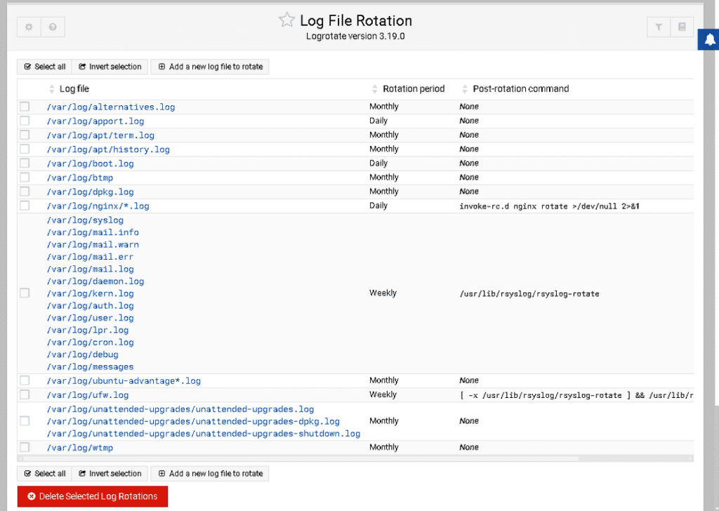 Webmin, the console to manage your server - AIKNOW